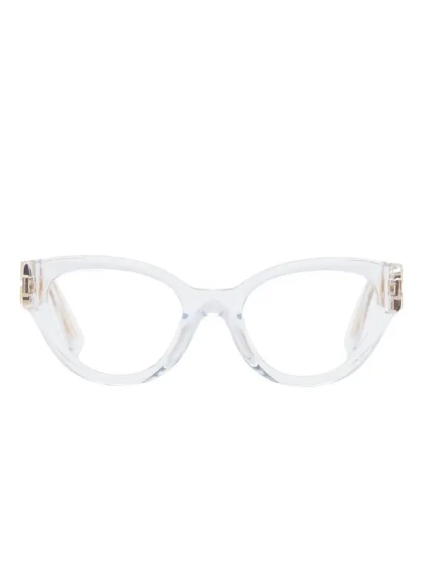Miu Miu Logo-plaque Glasses
