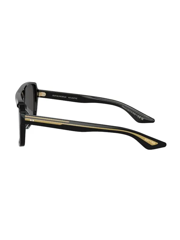 Oliver Spencer 1977c Oversize-frame Sunglasses - Black