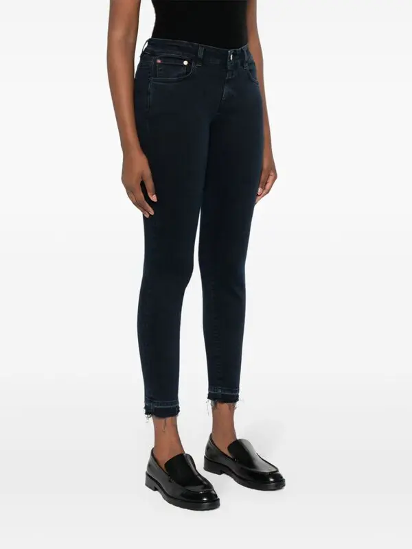 Closed Baker Mid-rise Skinny Jeans - Blue
