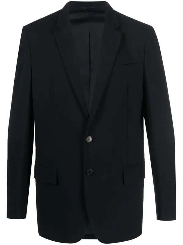 MODES Tailored Single-breasted Blazer - Blue
