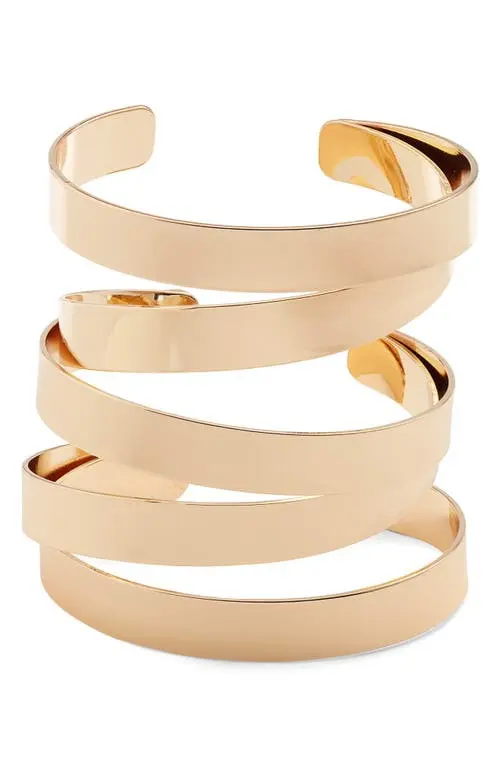 Nordstrom Twist Cuff Bracelet - Gold