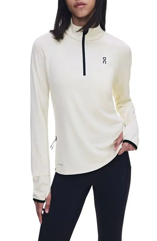 On Climate Quarter Zip Running Top - Hare