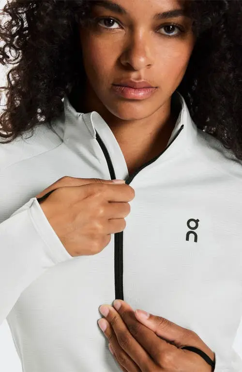 On Climate Quarter Zip Running Top - Iceberg