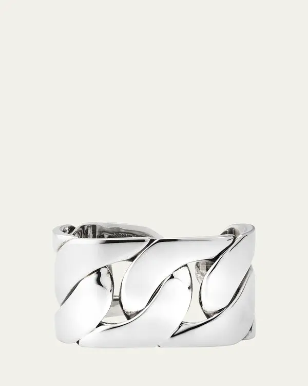 Alexander McQueen Chain Link Two-finger Ring