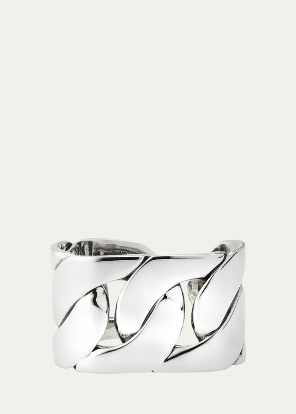 Alexander McQueen Chain Link Two-finger Ring