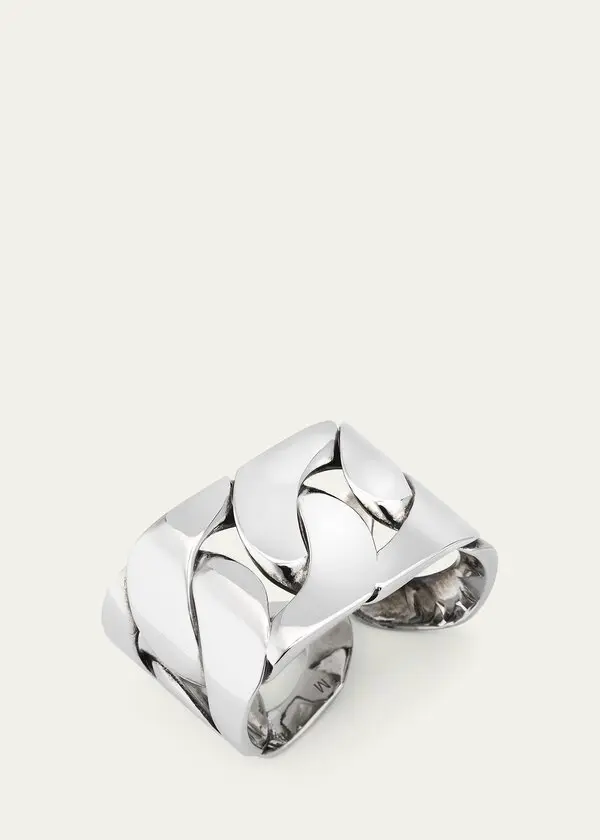 Alexander McQueen Chain Link Two-finger Ring