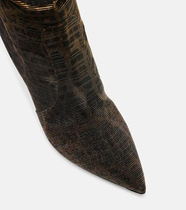 GIANVITO ROSSI Hansen Leopard Print Boots