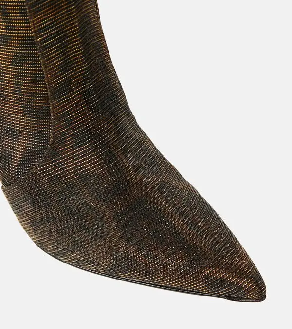 GIANVITO ROSSI Hansen Leopard Print Boots