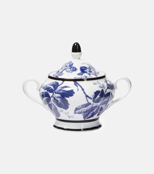 Gucci Herbarium Porcelain Sugar Bowl - Blue