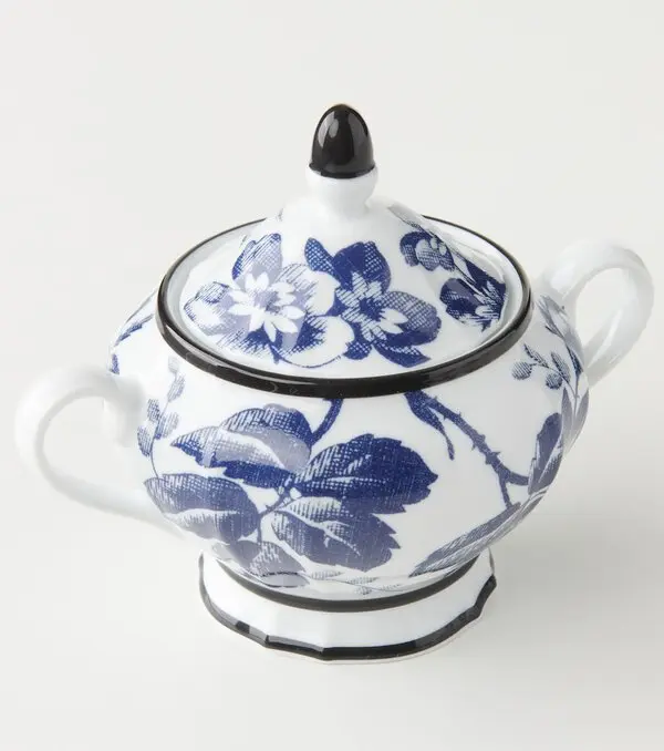 Gucci Herbarium Porcelain Sugar Bowl - Blue