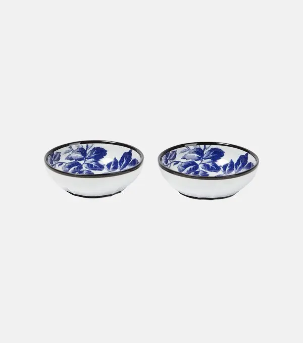 Gucci Herbarium Set Of 2 Porcelain Cups