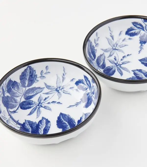 Gucci Herbarium Set Of 2 Porcelain Cups