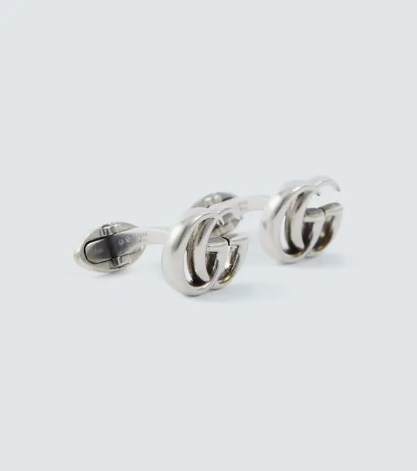 Gucci Gg Sterling Cufflinks