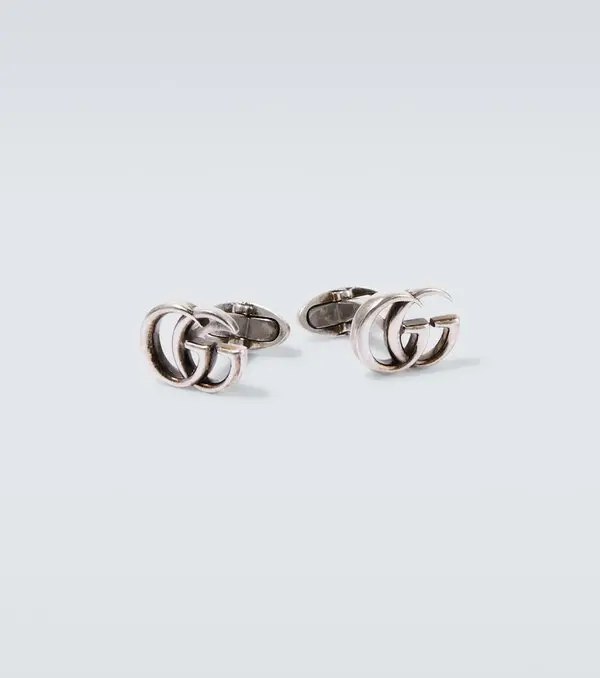 Gucci Gg Sterling Cufflinks
