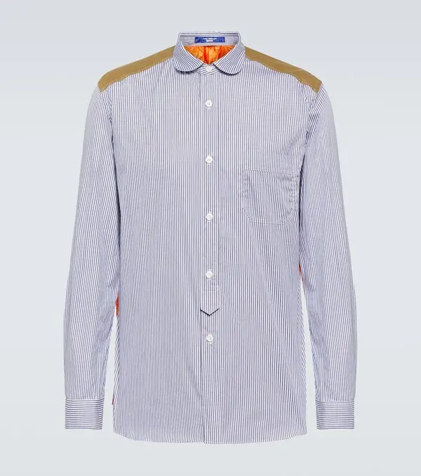 Junya Watanabe Panelled Cotton-blend Shirt