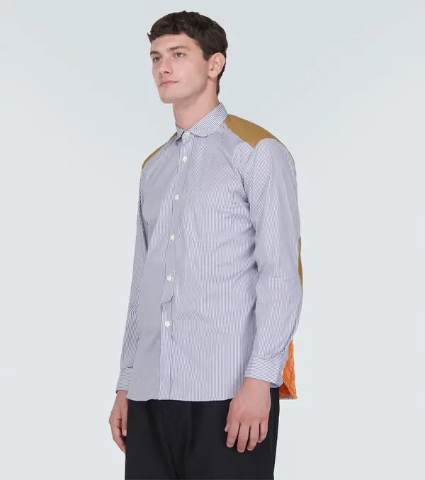 Junya Watanabe Panelled Cotton-blend Shirt