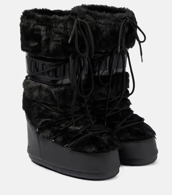 Moon Boot Icon Snow Boots - Black
