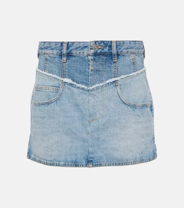 Isabel Marant Étoile High-rise Denim Miniskirt
