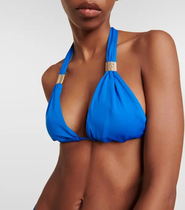 Heidi Klein The Baths Triangle Bikini Top