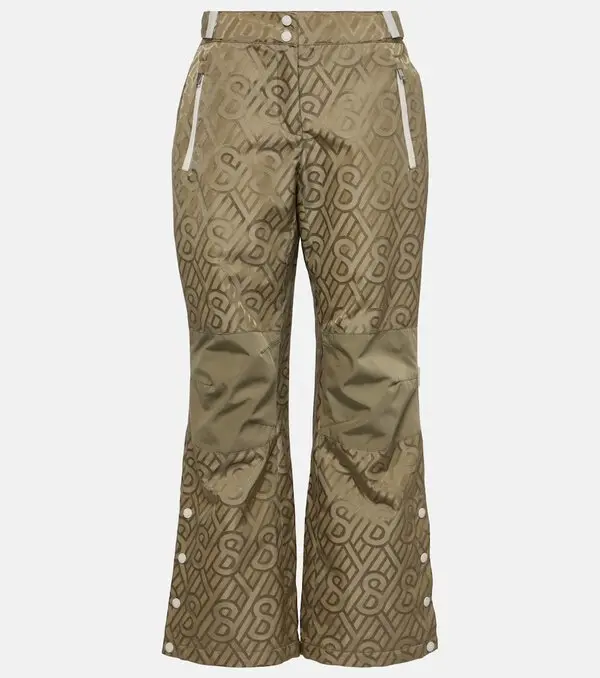 YVES SALOMON Logo Printed Ski Pants