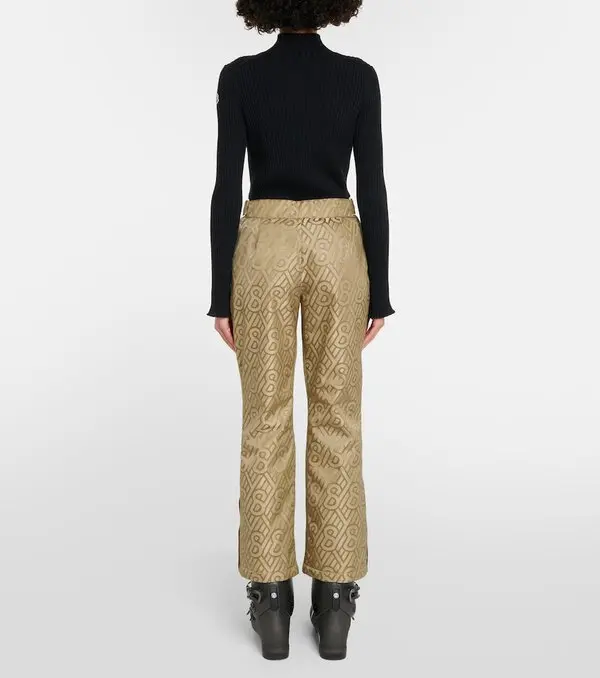 YVES SALOMON Logo Printed Ski Pants