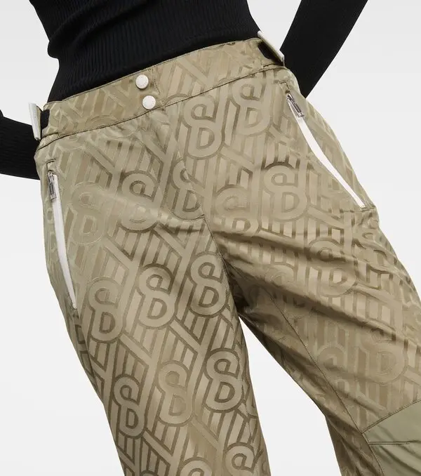 YVES SALOMON Logo Printed Ski Pants