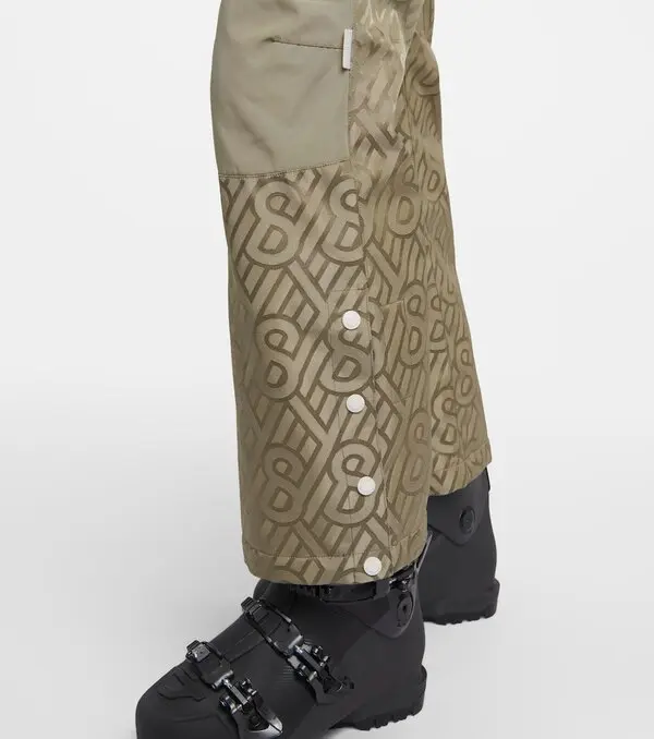 YVES SALOMON Logo Printed Ski Pants