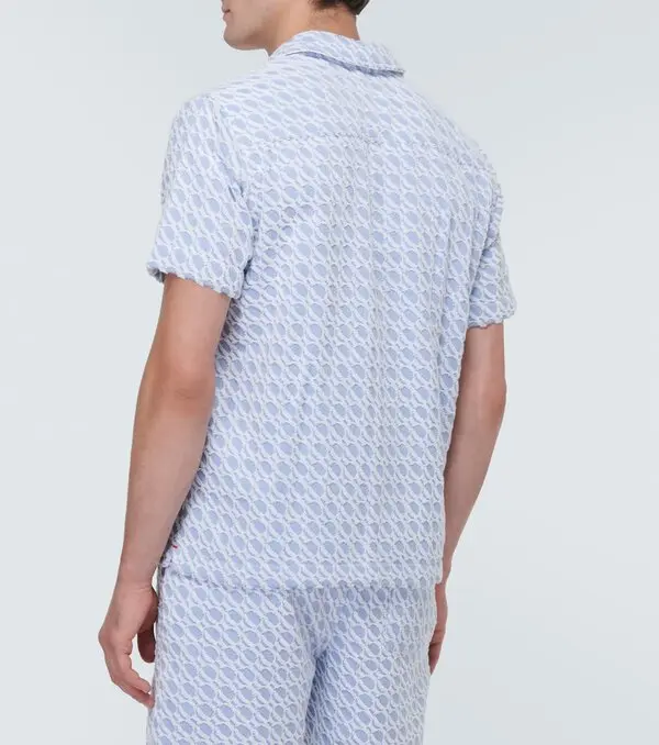 Orlebar Brown Howell Cotton Terry Bowling Shirt
