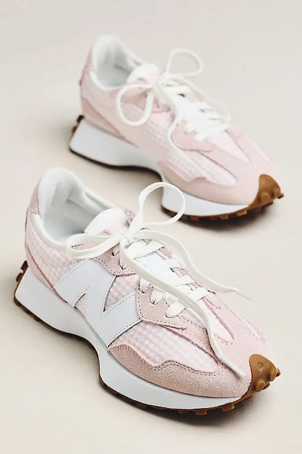 NEW BALANCE 327 Sneakers - Stone Pink/white