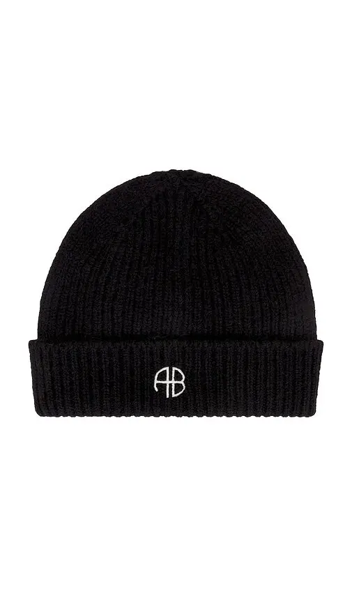 ANINE BING Elia Beanie - Black