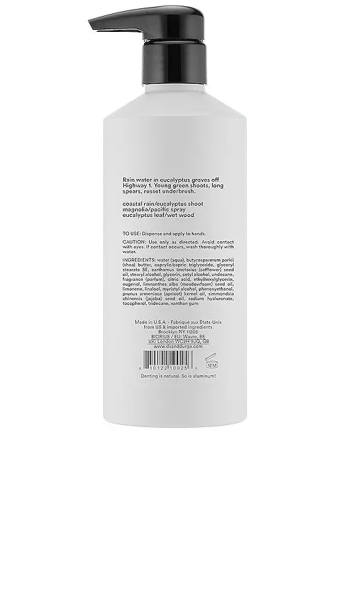 DS & DURGA Big Sur After Rain Hand Lotion - N,a