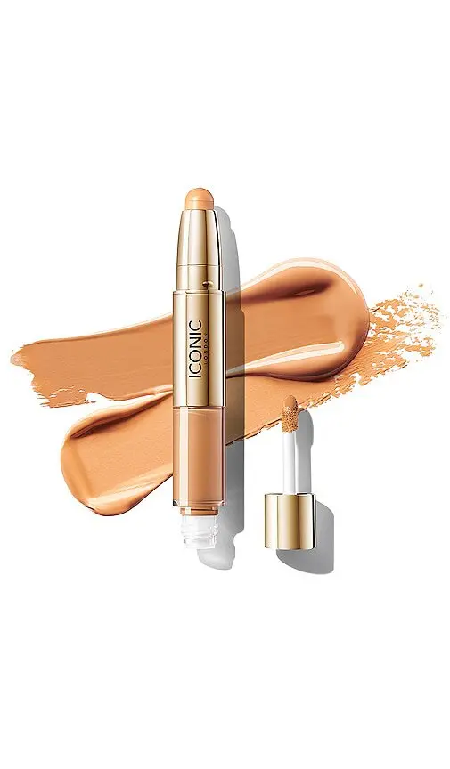 ICONIC LONDON Radiant Concealer And Brightening Duo - Golden Medium