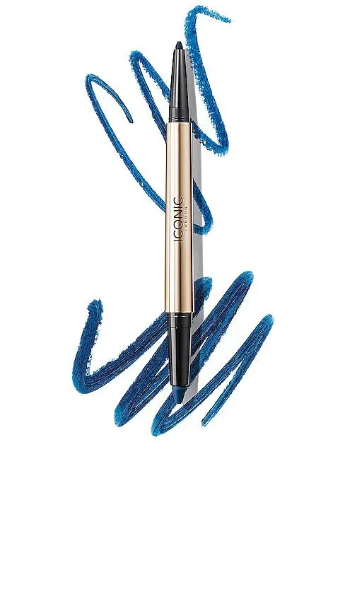 ICONIC LONDON Smokey Eye Duo Kajal - Electric Blue