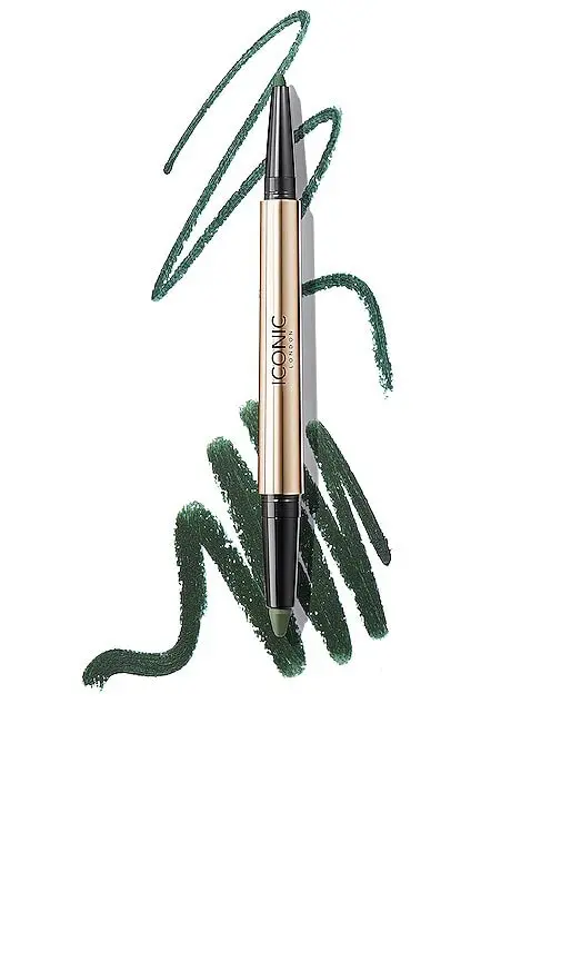 ICONIC LONDON Smokey Eye Duo Kajal - Juniper Green