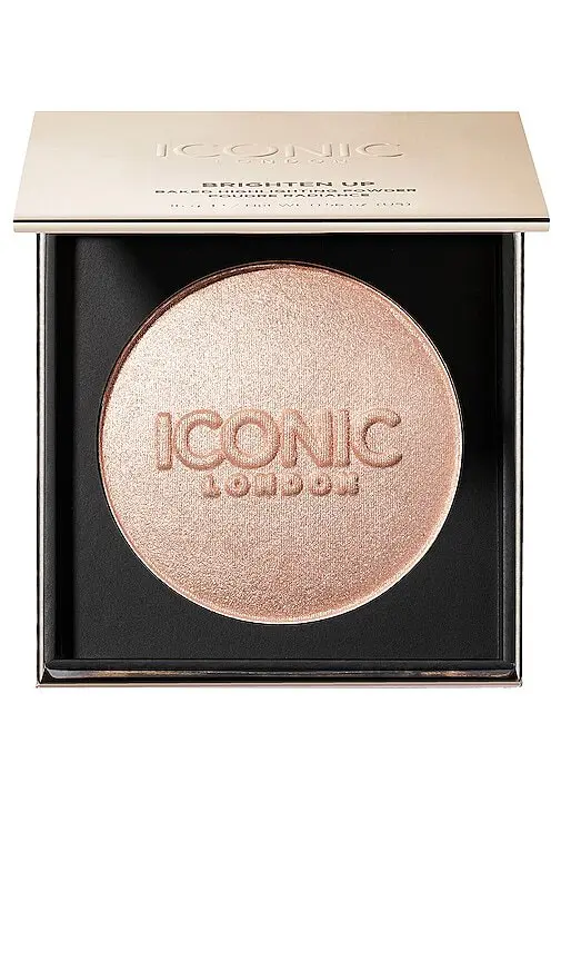 ICONIC LONDON Brighten Up Baked Highlighter In Metallic Gold - N,a