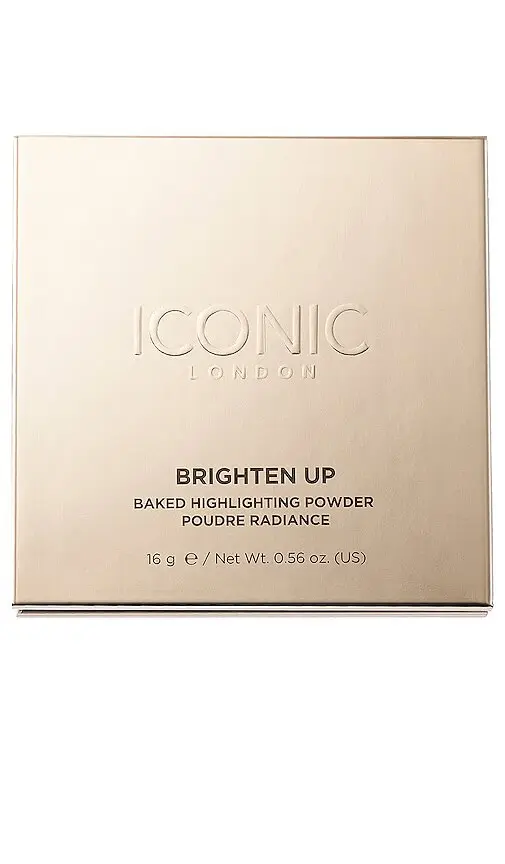ICONIC LONDON Brighten Up Baked Highlighter In Metallic Gold