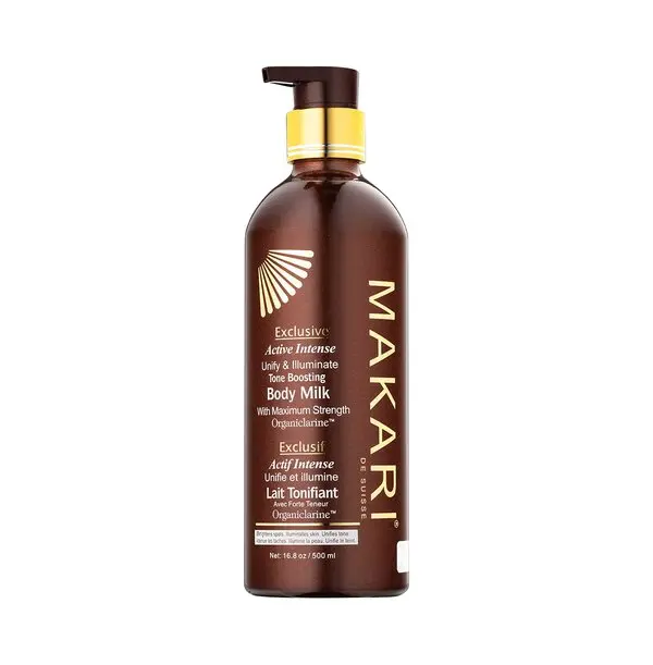 MAKARI Exclusive Tone Boosting Body Milk 16.8oz - Multi Color Bottle