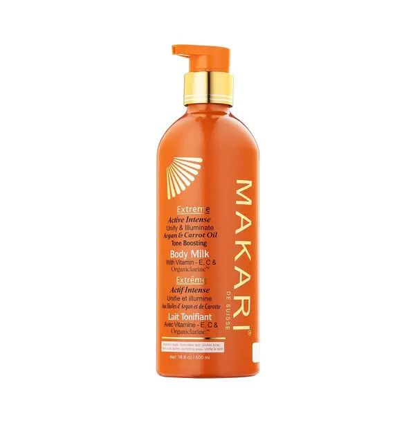 MAKARI Extreme Argan & Carrot Oil Tone Boosting Body Lotion 16.8oz - Multi Color Bottle