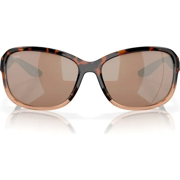 COSTA DEL MAR Seadrift Square Sunglasses - Copper