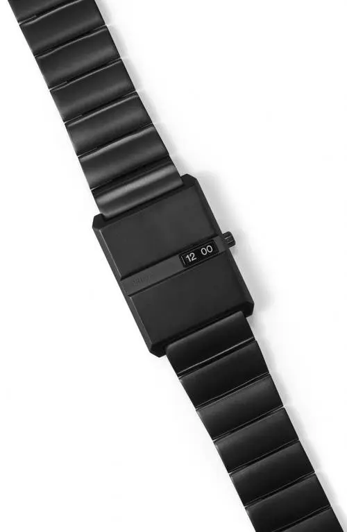 BREDA Pulse Bracelet Watch - Black