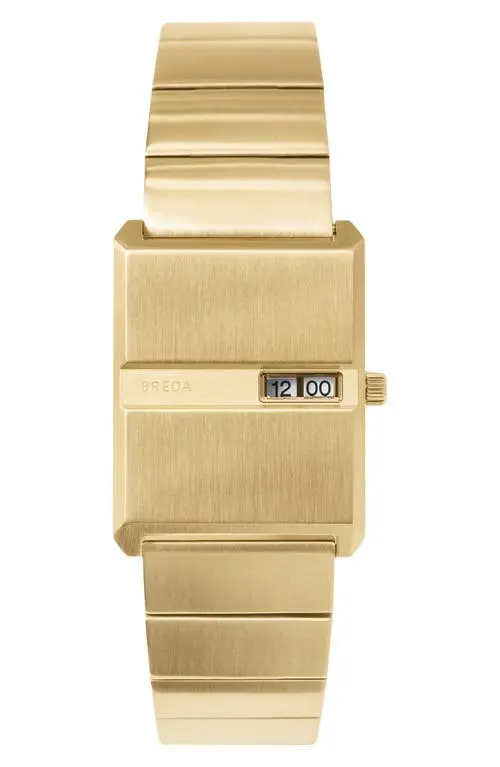 BREDA Pulse Bracelet Watch - Gold