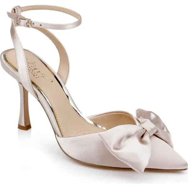 Badgley Mischka Yanna Pointed Toe Pump - Champ Sati