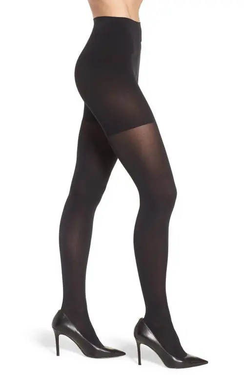 Wolford Tummy 66 Control Top Tights - Black