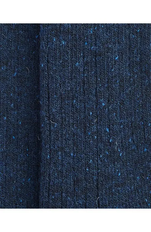 Barbour Houghton Wool Blend Boot Socks - Navy/grey