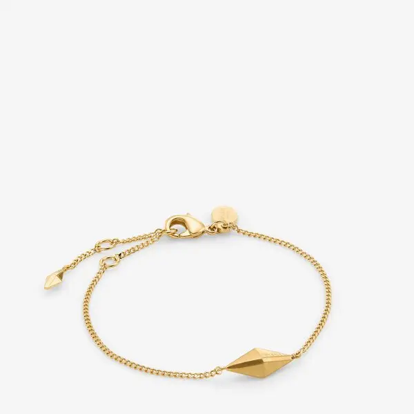 JIMMY CHOO Diamond Fine Chain Bracelet - Silver