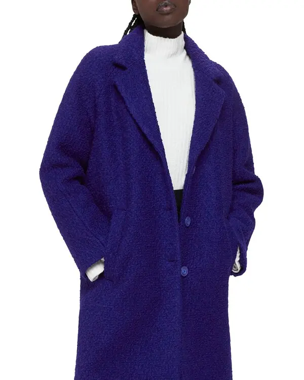 Whistles Wool Boucle Coat