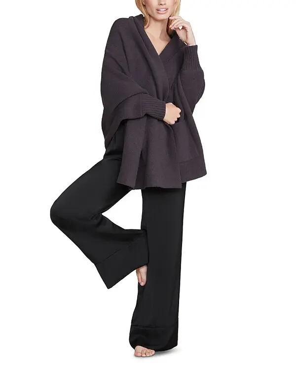 Barefoot Dreams Cozychic Blanket Wrap - Black