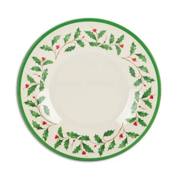 LENOX Holiday 4 Piece Melamine Accent Plate Set