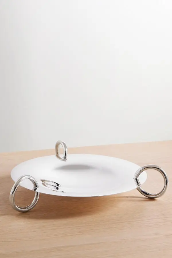 Christofle Vertigo -plated Bowl - Silver
