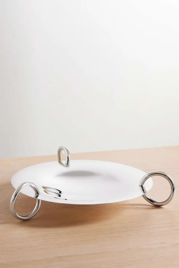 Christofle Vertigo -plated Bowl